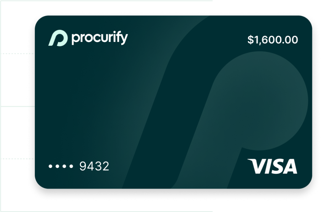 Physical and Virtual Purchasing Cards | Procurify